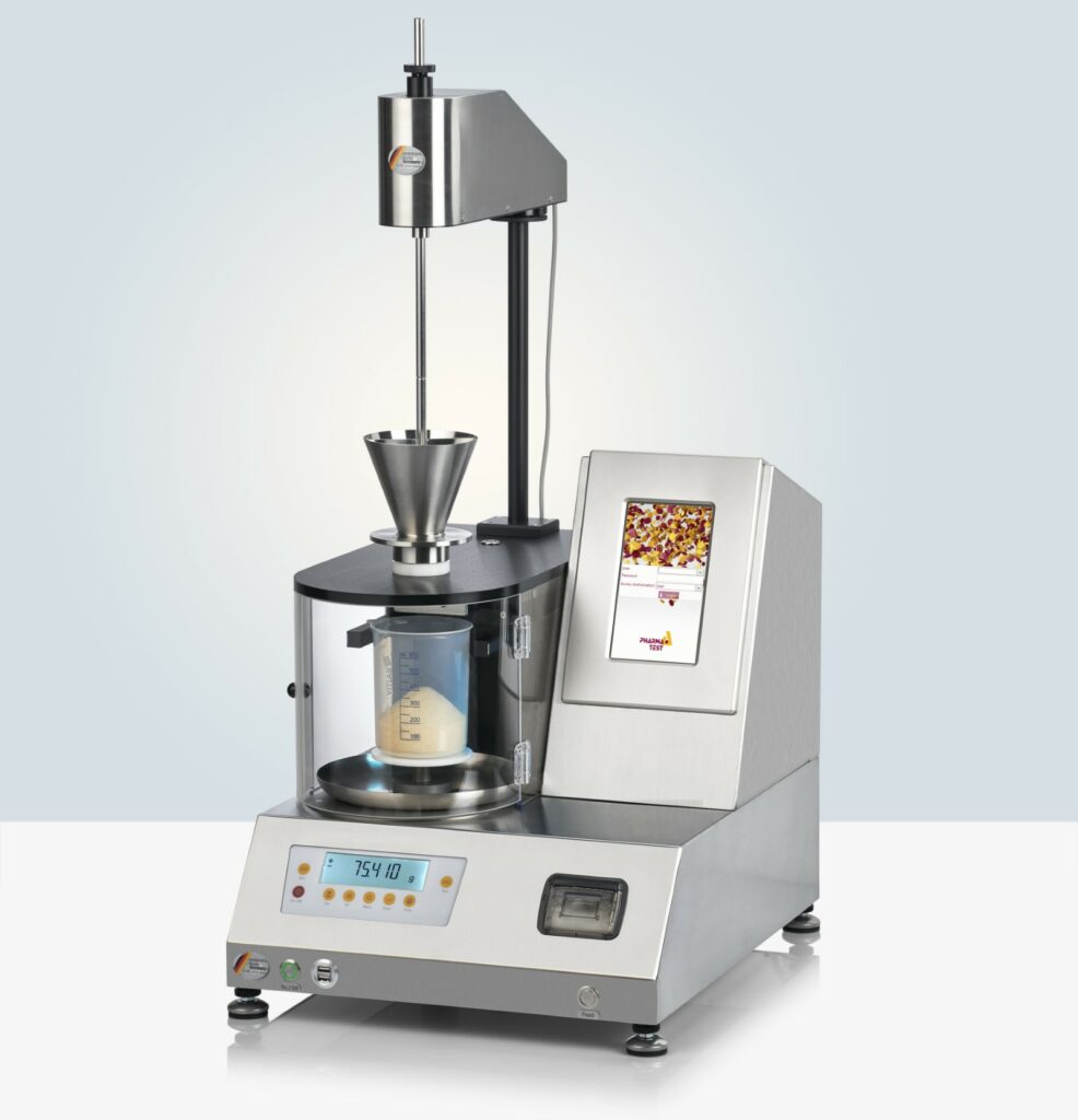 PTG-S5 Automated Powder Flow Analyzer – RAAB Scientific Solutions
