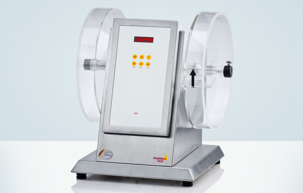 PTF 20E Tablet Friability Test Instrument – RAAB Scientific Solutions