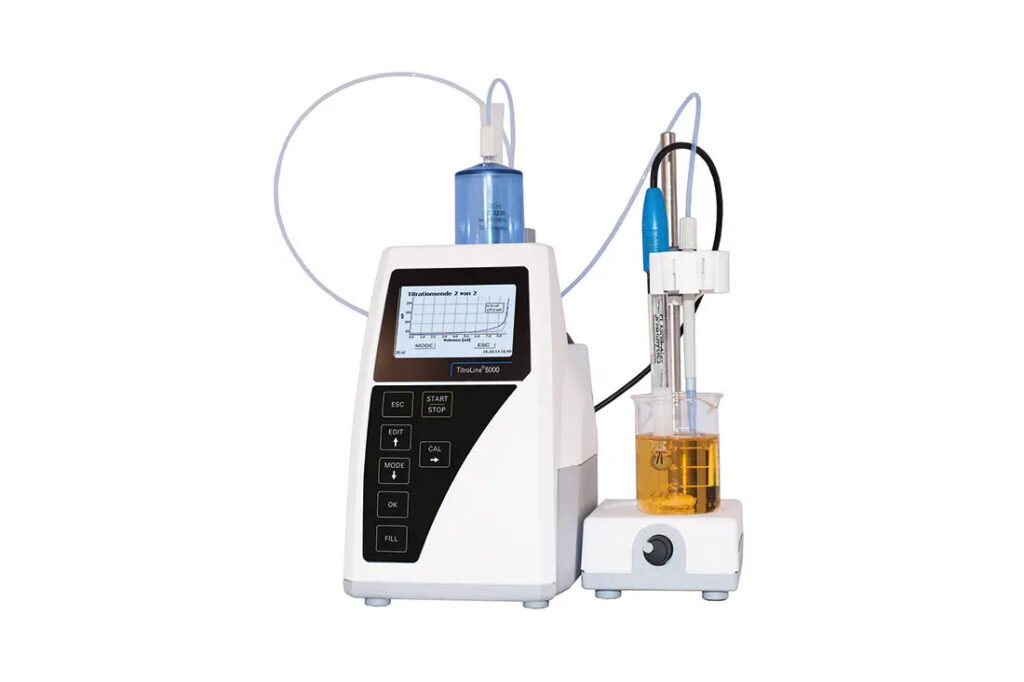 SI Analytics Titrator TitroLine® 5000 – RAAB Scientific Solutions